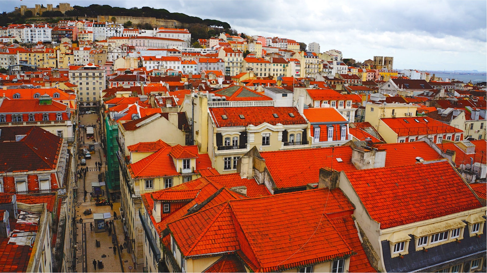 Red Rooftops of Europe Print Collection, 30-50% OFF, Set of 4 Prints ...