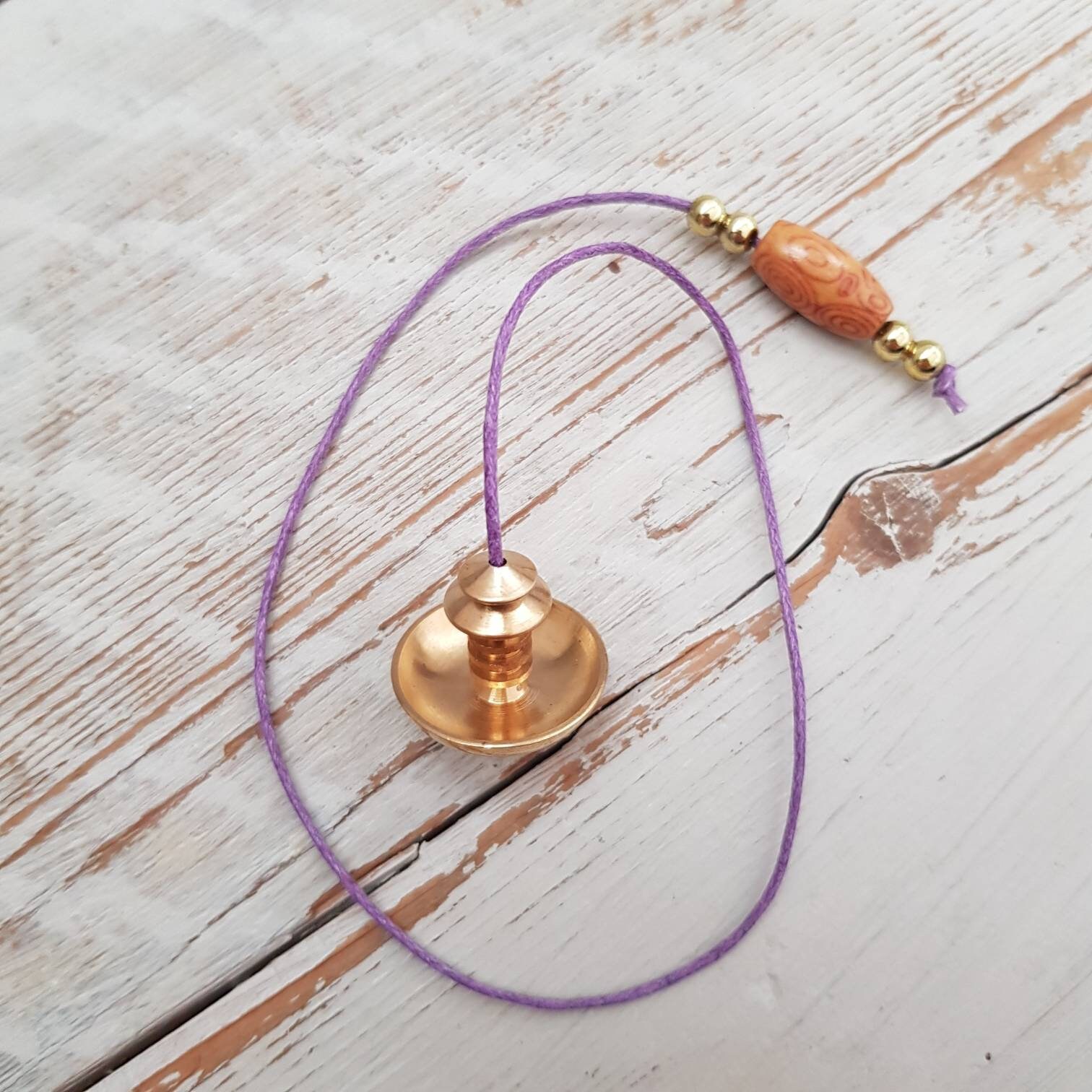 Egyptian Mer-isis Brass Pendulum With Dowsing Charts and Pouch - Etsy