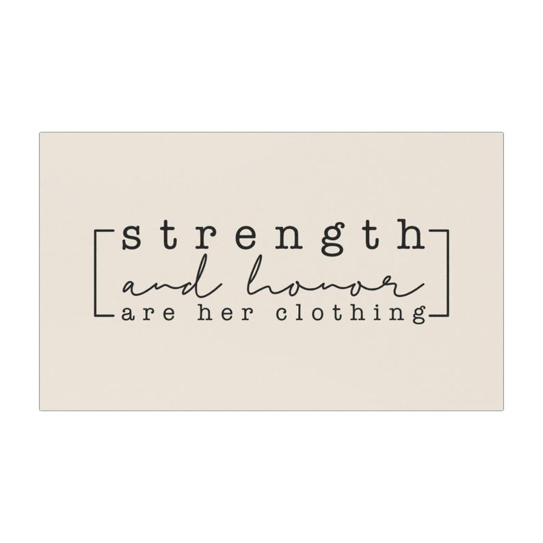 Strength & Honor (proverbs 31) Car Magnets - Bible Verse ...