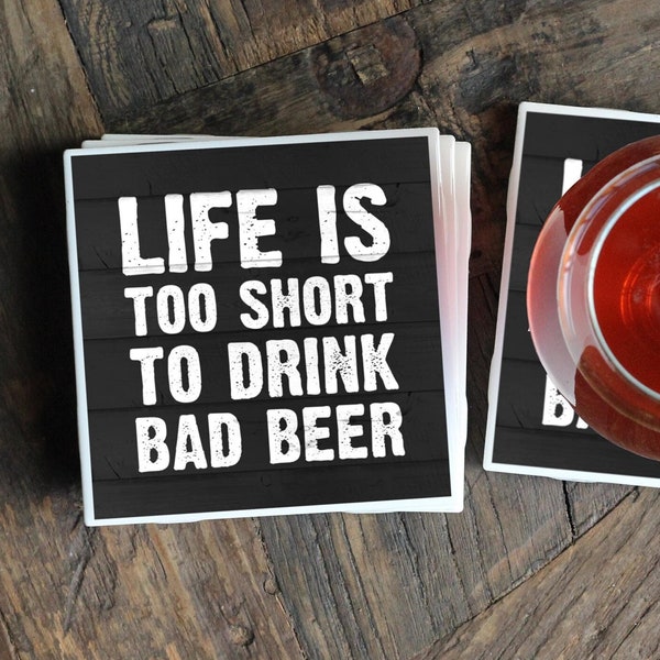 Craft Beer Coasters - Etsy