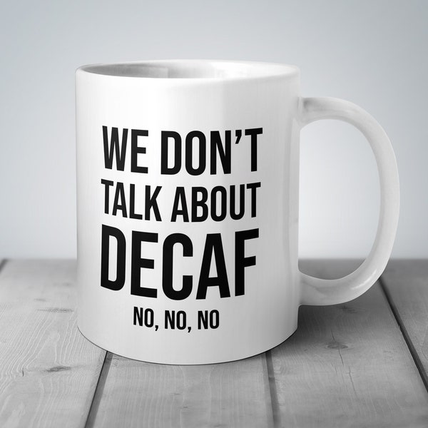 Decaf - Etsy