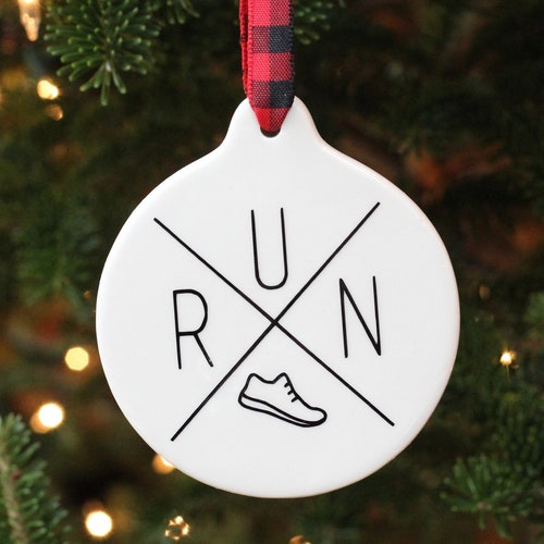 Cross Country Running Ornament Running Gift Gift for Runner - Etsy