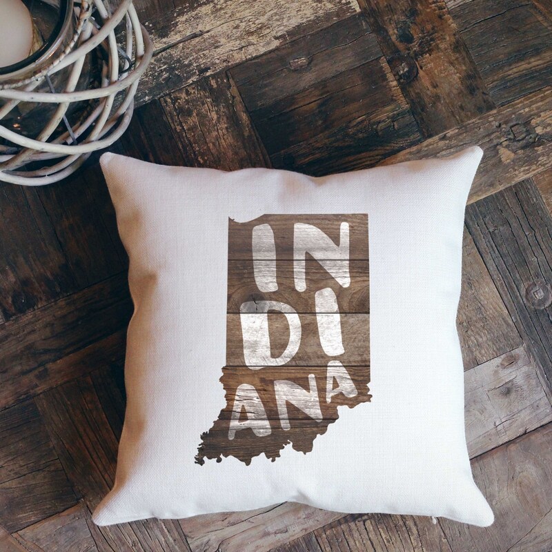 State Pillow - Etsy
