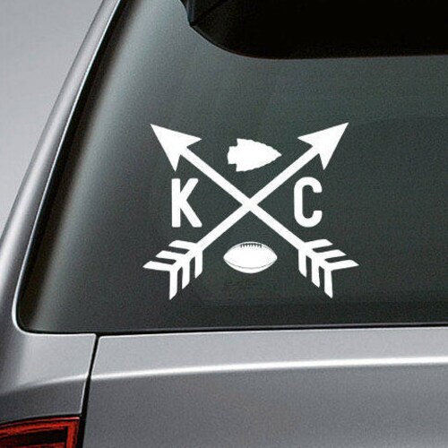 Kansas City Arrowhead Magnet/sticker - Etsy