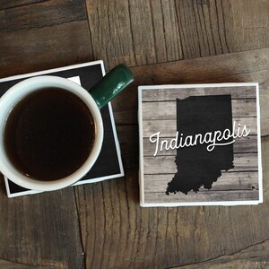 Indianapolis Gifts / Indiana Gifts / Coasters / Indiana Housewarming ...