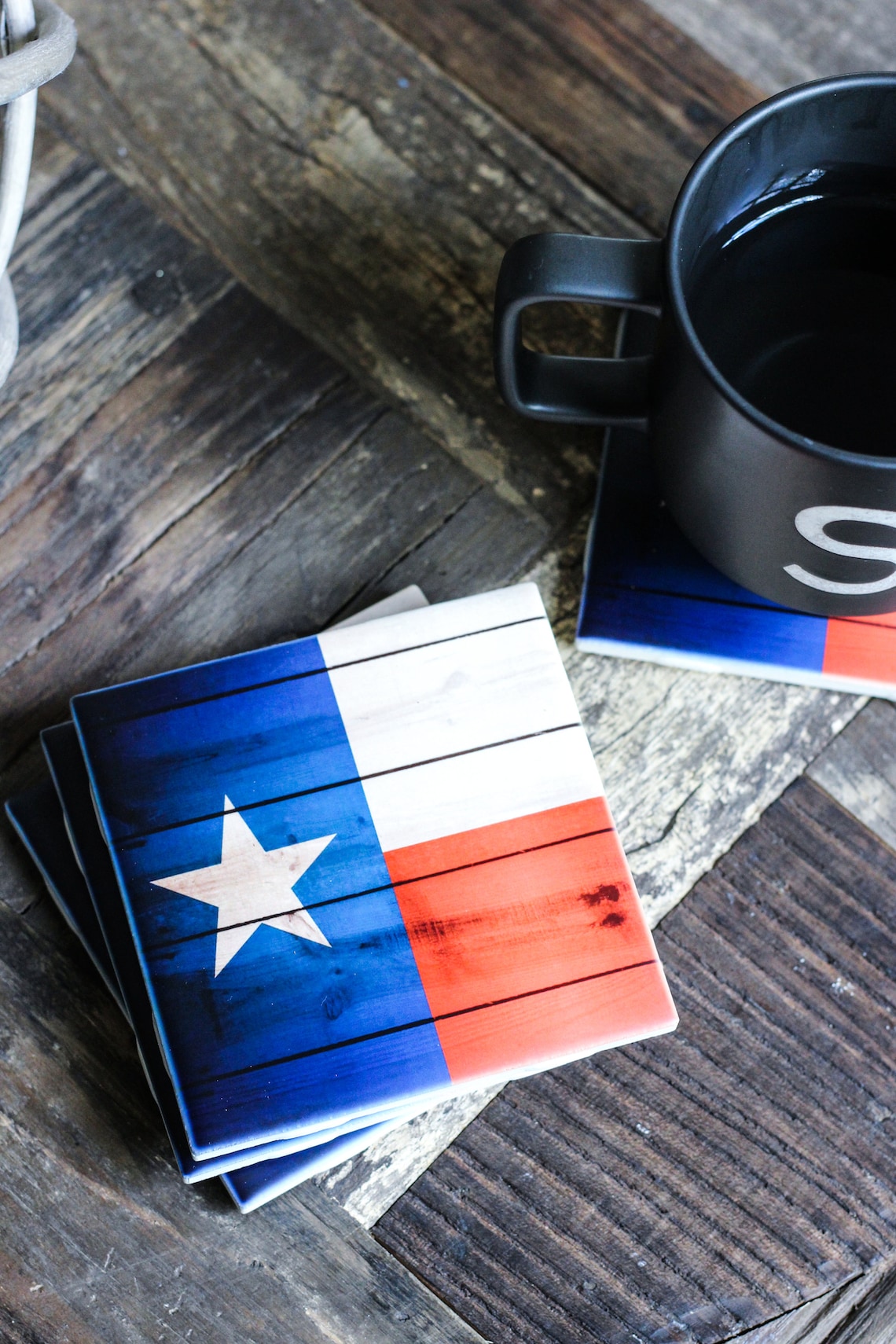 Texas Coasters Texas Flag Texas Gifts Housewarming Gift | Etsy