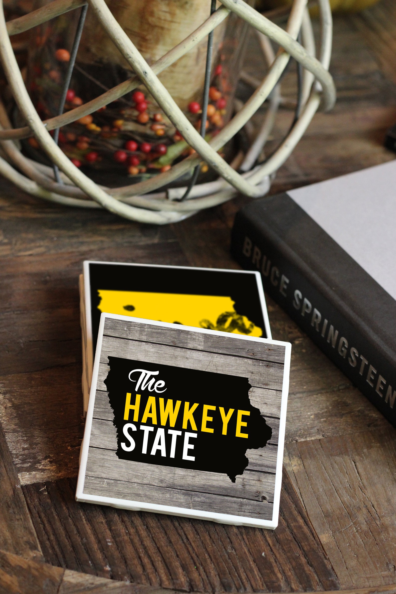 Iowa Gifts / Coasters / Groomsmen Gifts / Iowa Home Decor / Iowa ...
