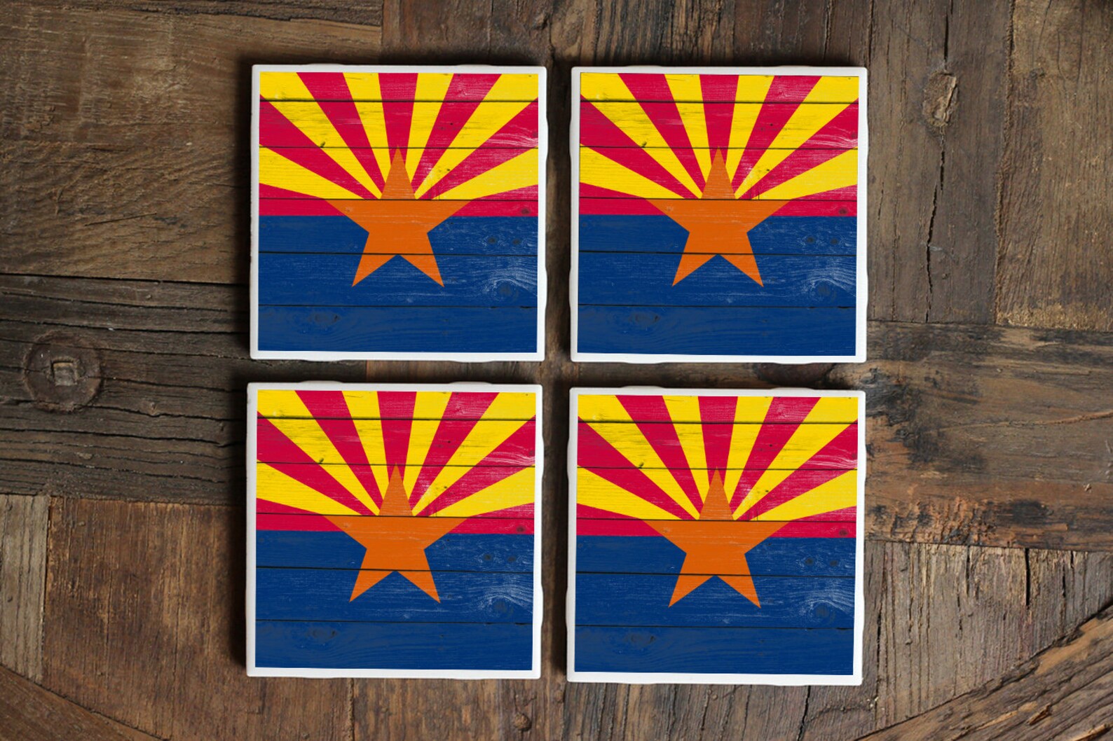 Arizona Gift / Coasters / Arizona Flag / Arizona / Arizona - Etsy