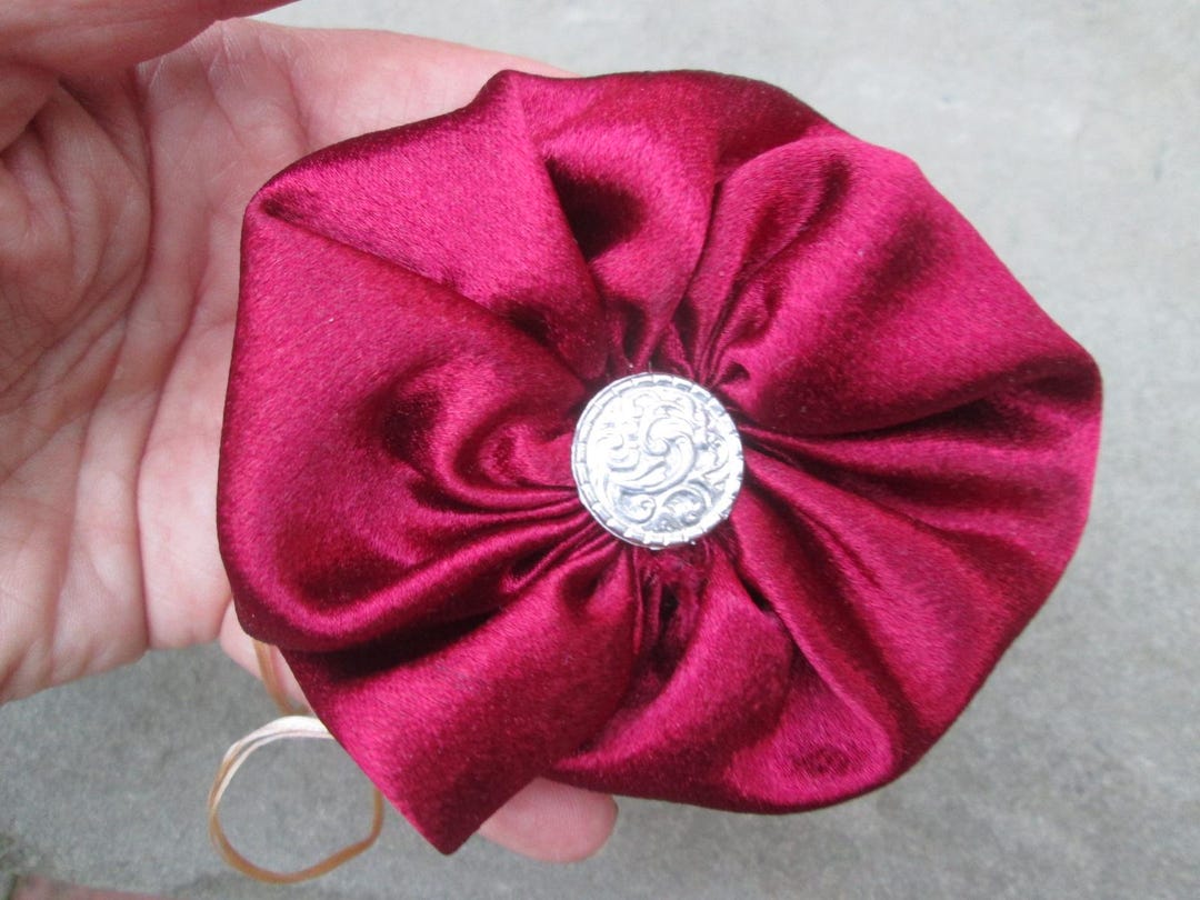 COLONIAL COCKADE MAROON 18th C Button - Etsy