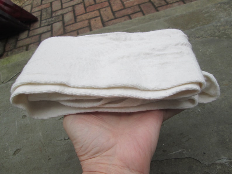 STOCKINGS UNBLEACHED IVORY Colonial 18thc Cotton - Etsy