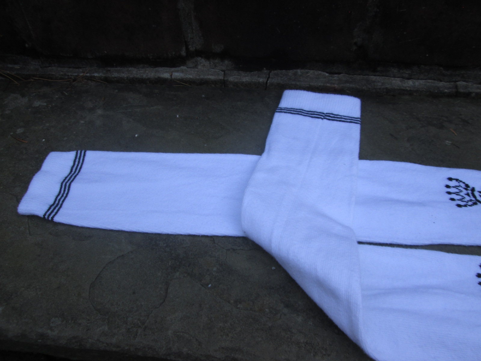 WHITE CLOCKED STOCKINGS Colonial 18th C - Etsy