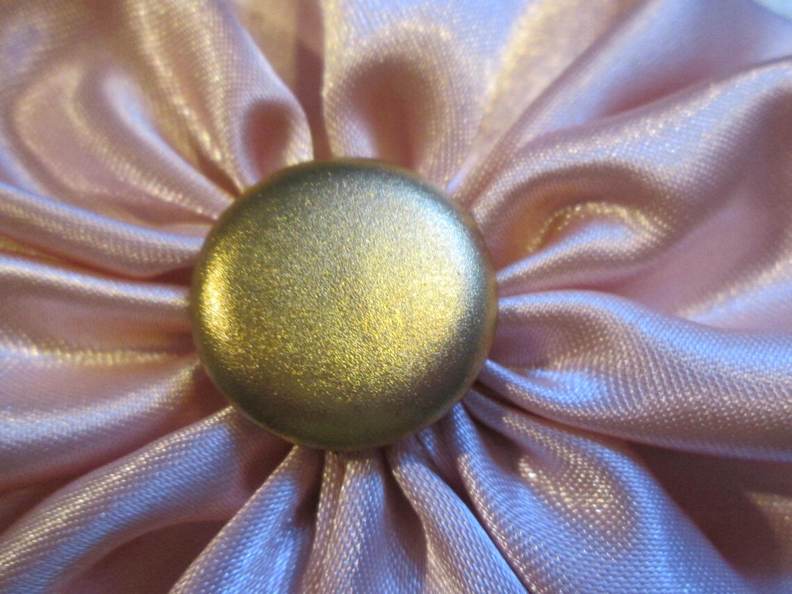 SATIN PINK COCKADE Colonial 18th C - Etsy