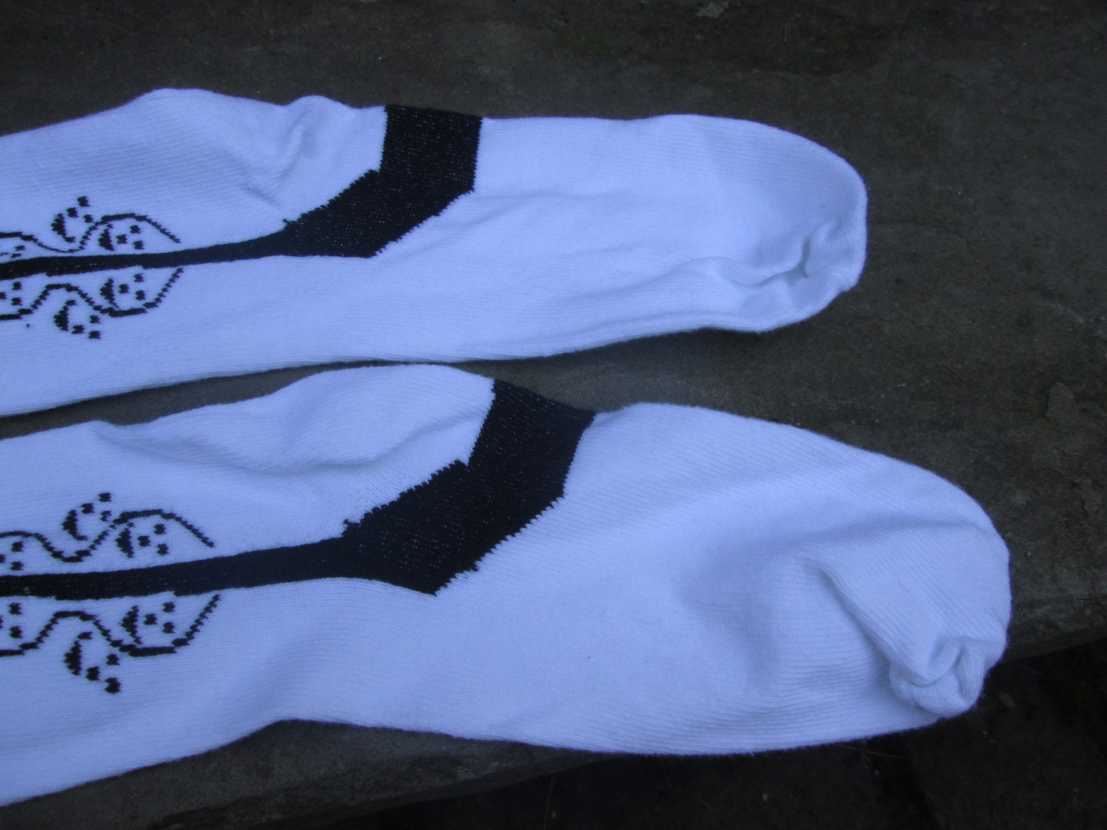 WHITE CLOCKED STOCKINGS Colonial 18th C - Etsy