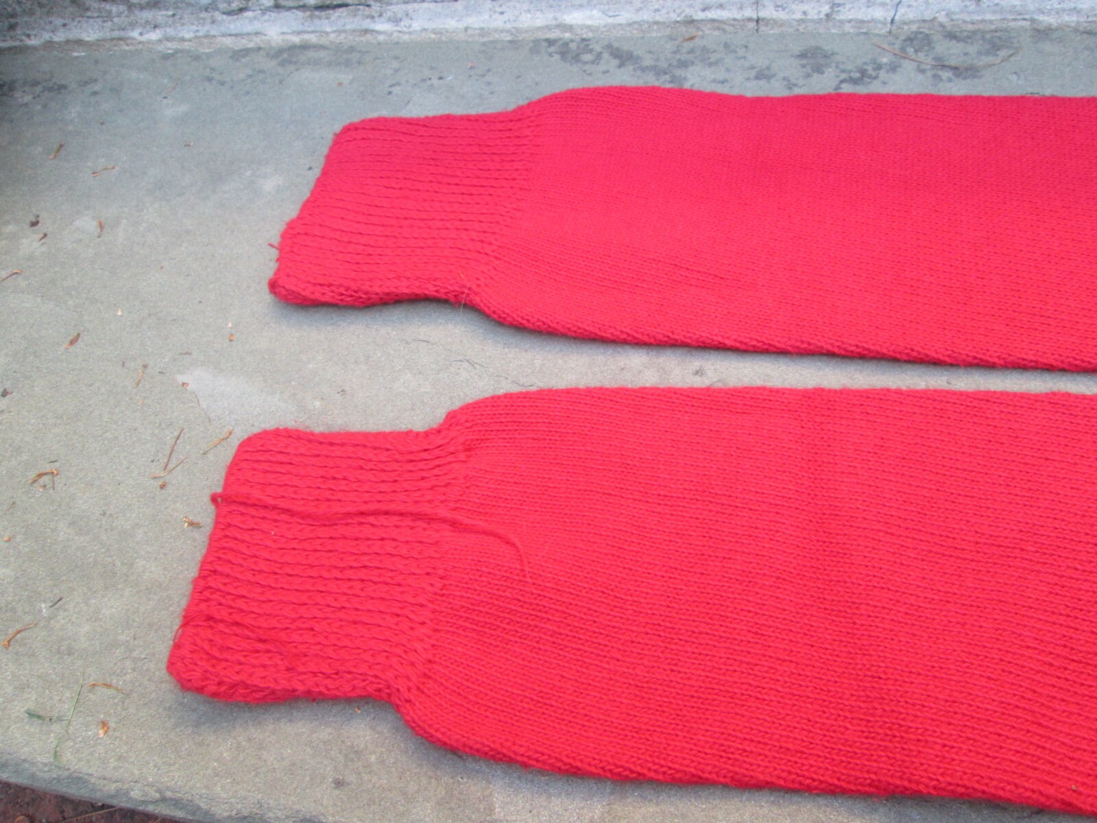 RED COLONIAL STOCKINGS 18TH C Cotton - Etsy