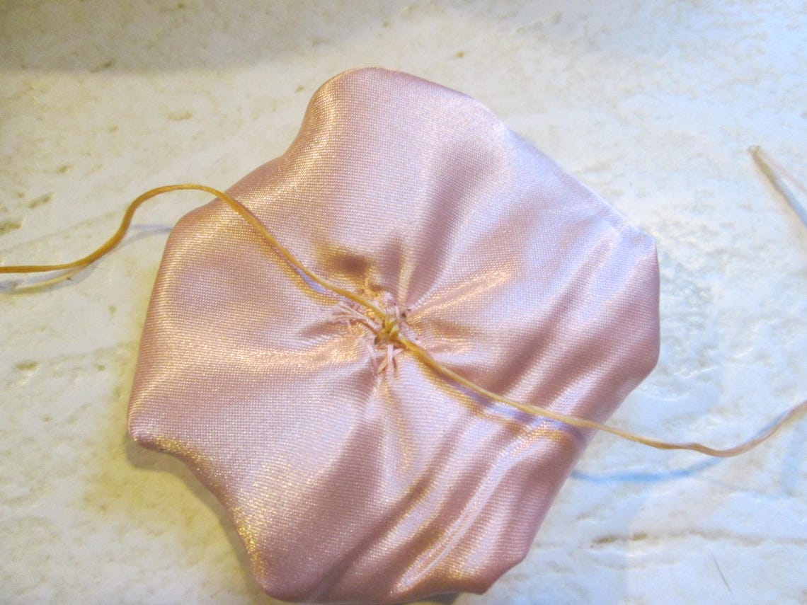 SATIN PINK COCKADE Colonial 18th C - Etsy