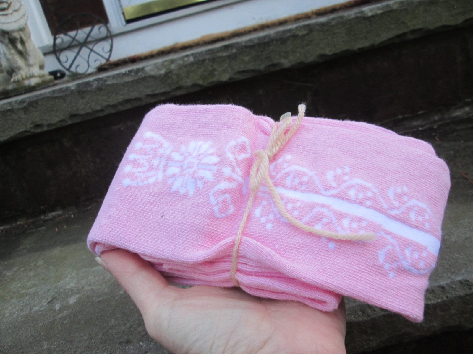 PINK CLOCKED STOCKINGS Colonial 18th C - Etsy