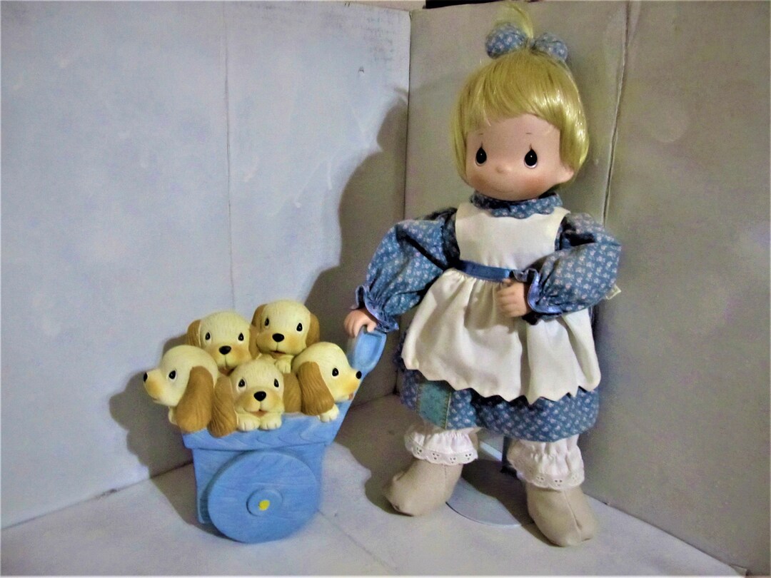 Precious Moments 1993 the Hamilton Collection " God Loveth a Cheerful ...