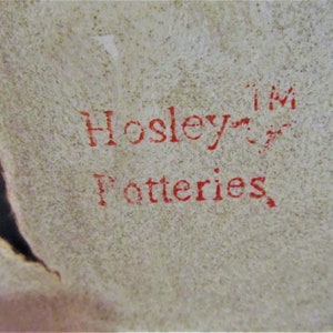 Vintage Hosley 1950's " 2 Handled Crock" Vase - Etsy