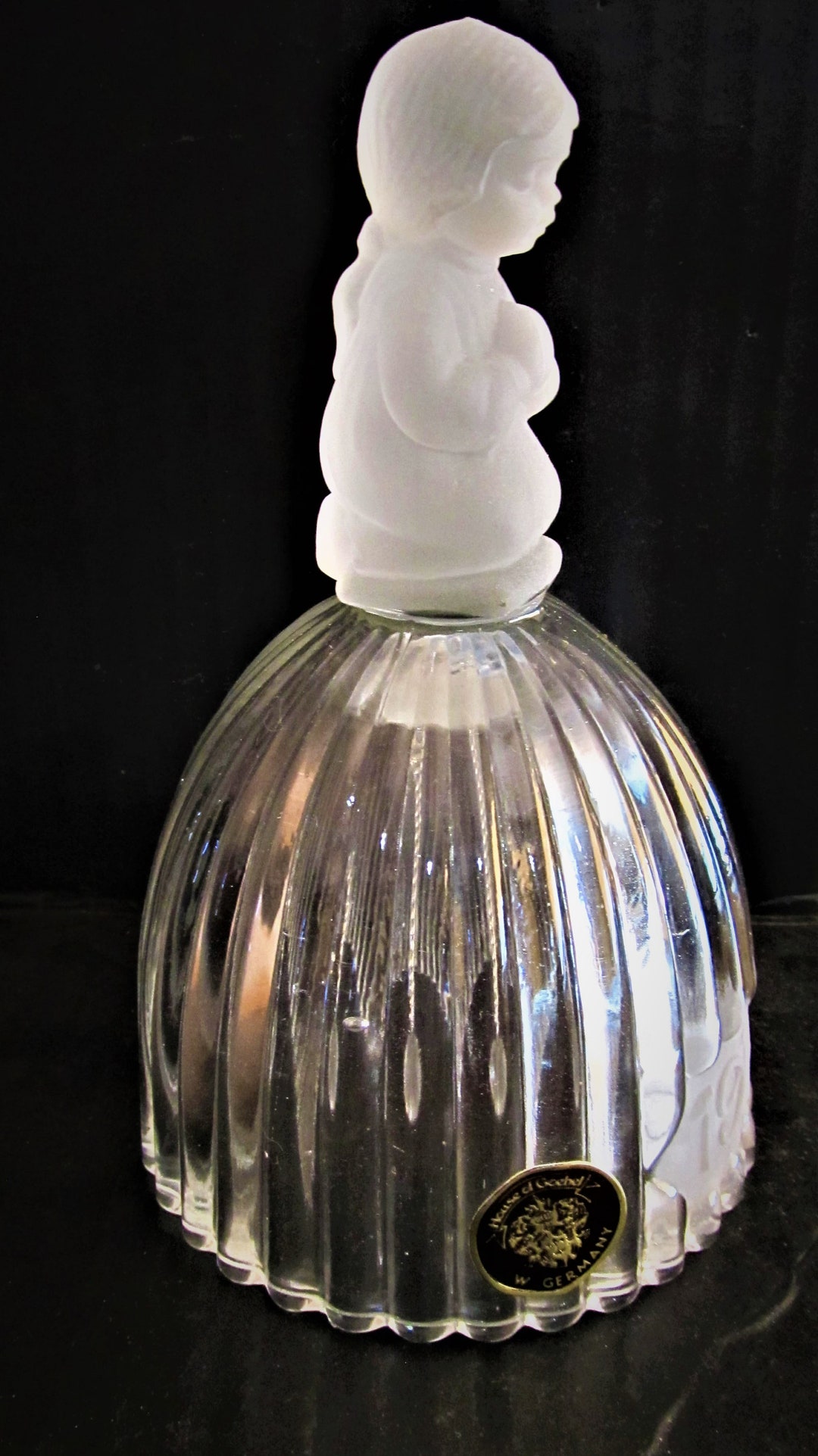 House of Goebel 1978 " Crystal Glass Bell " - Etsy