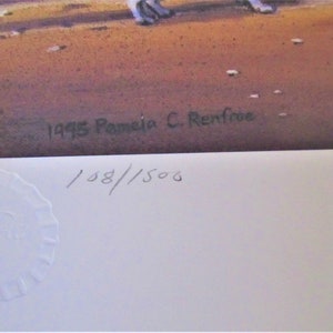 Pamela C. Renfroe's 1995 " Fillin up on Memories" Collector Print - Etsy