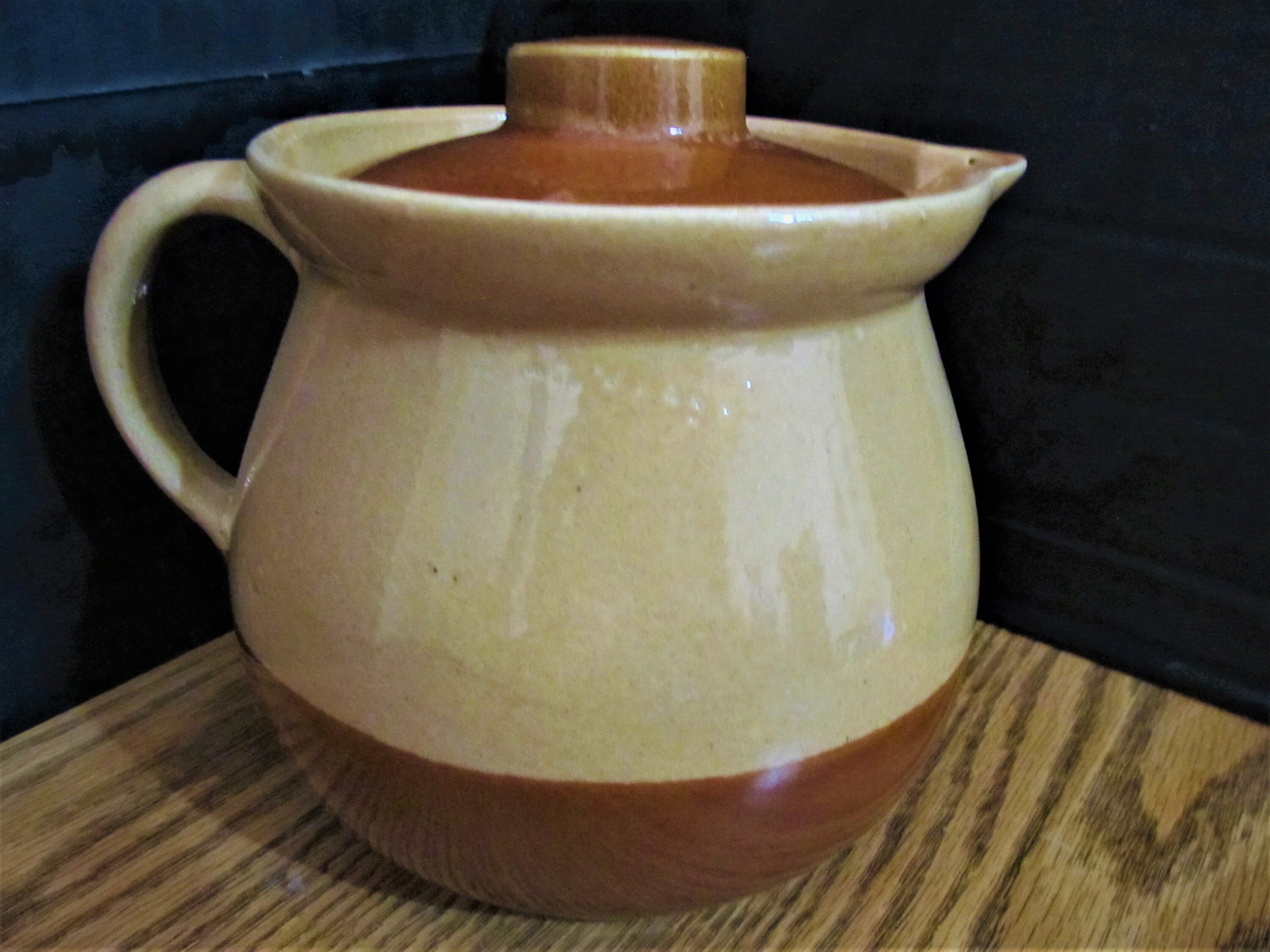 Watt Pottery 1940's "cabinart Bake-ware Pitcher With Cover - Etsy