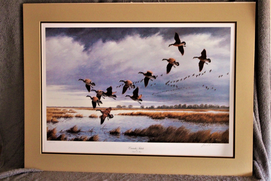 Jerry Raedeke's " Last Day" 1990 MN Ducks Unlimited Sponsor Print - Etsy
