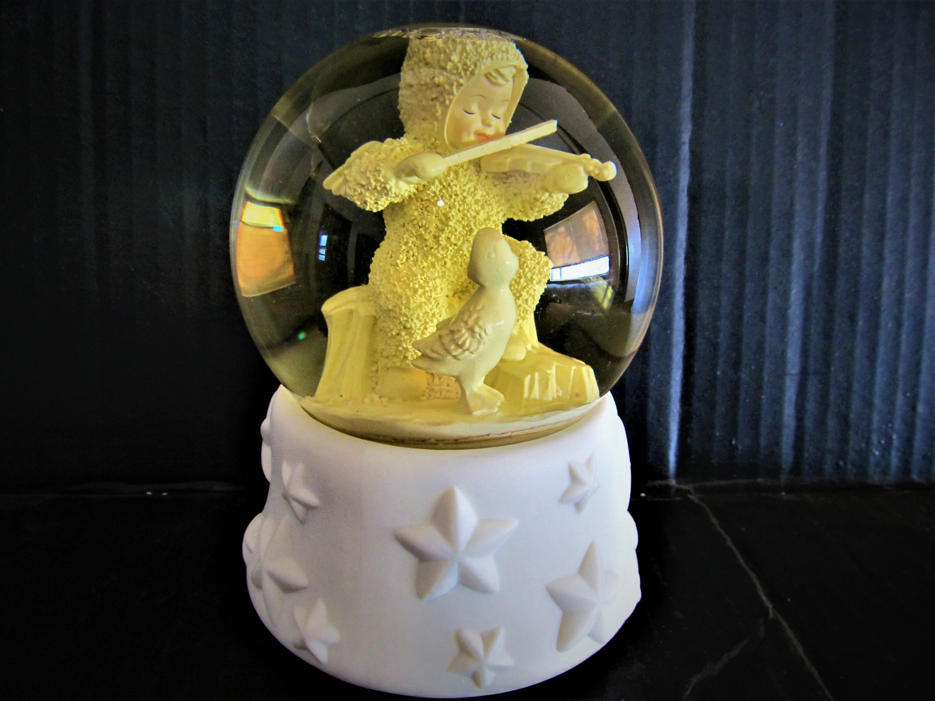 Deptment 56 Snowbabies Collection " Practice Makes Perfect" Water Globe ...