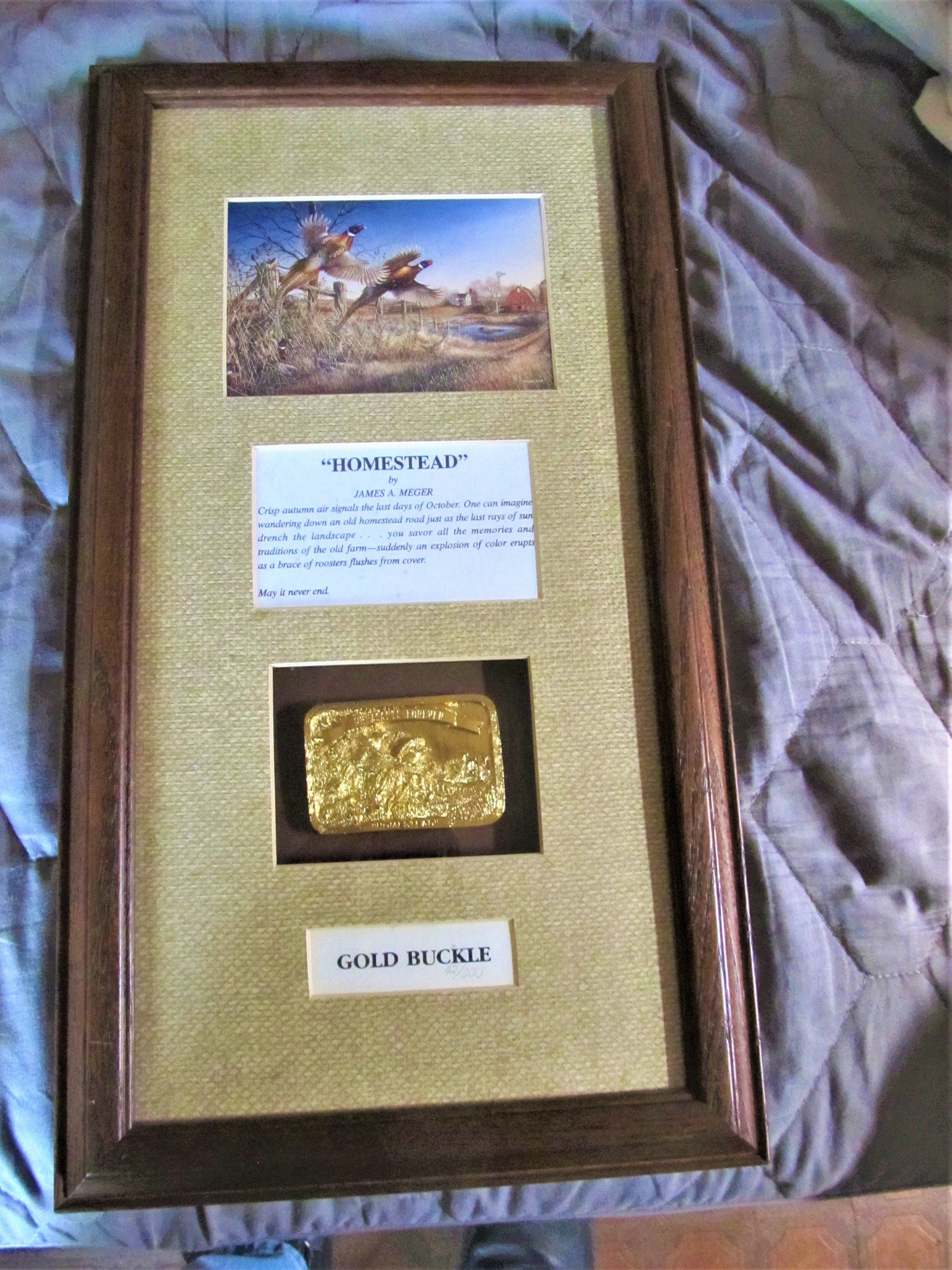 James Meger 1989 Pheasants Forever " Homstead" Collectors Print - Etsy ...