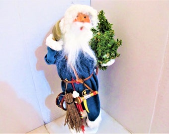 Blue Santa Suit | Etsy