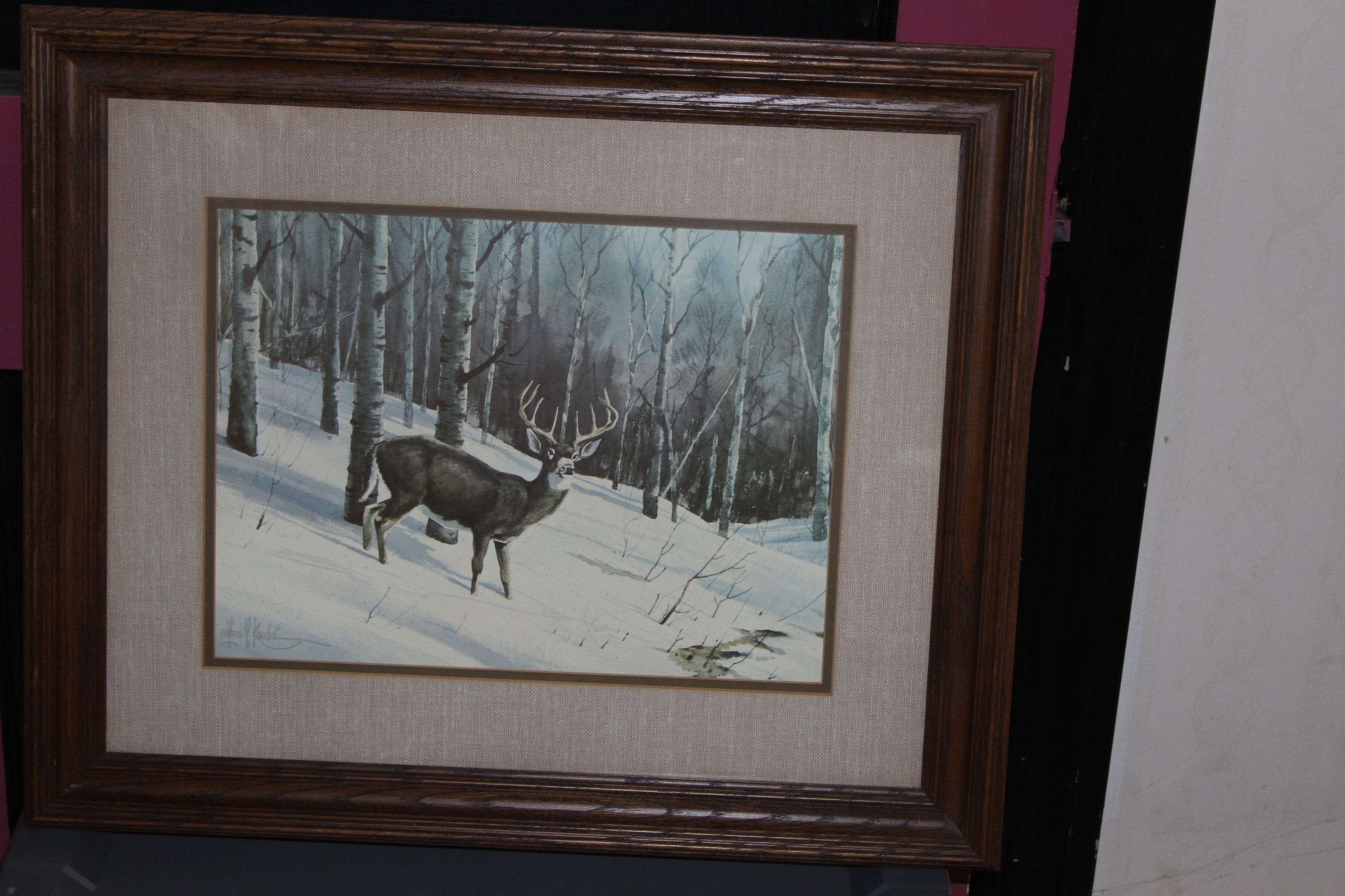 Les Kouba's Whitetail Buck Print - Etsy