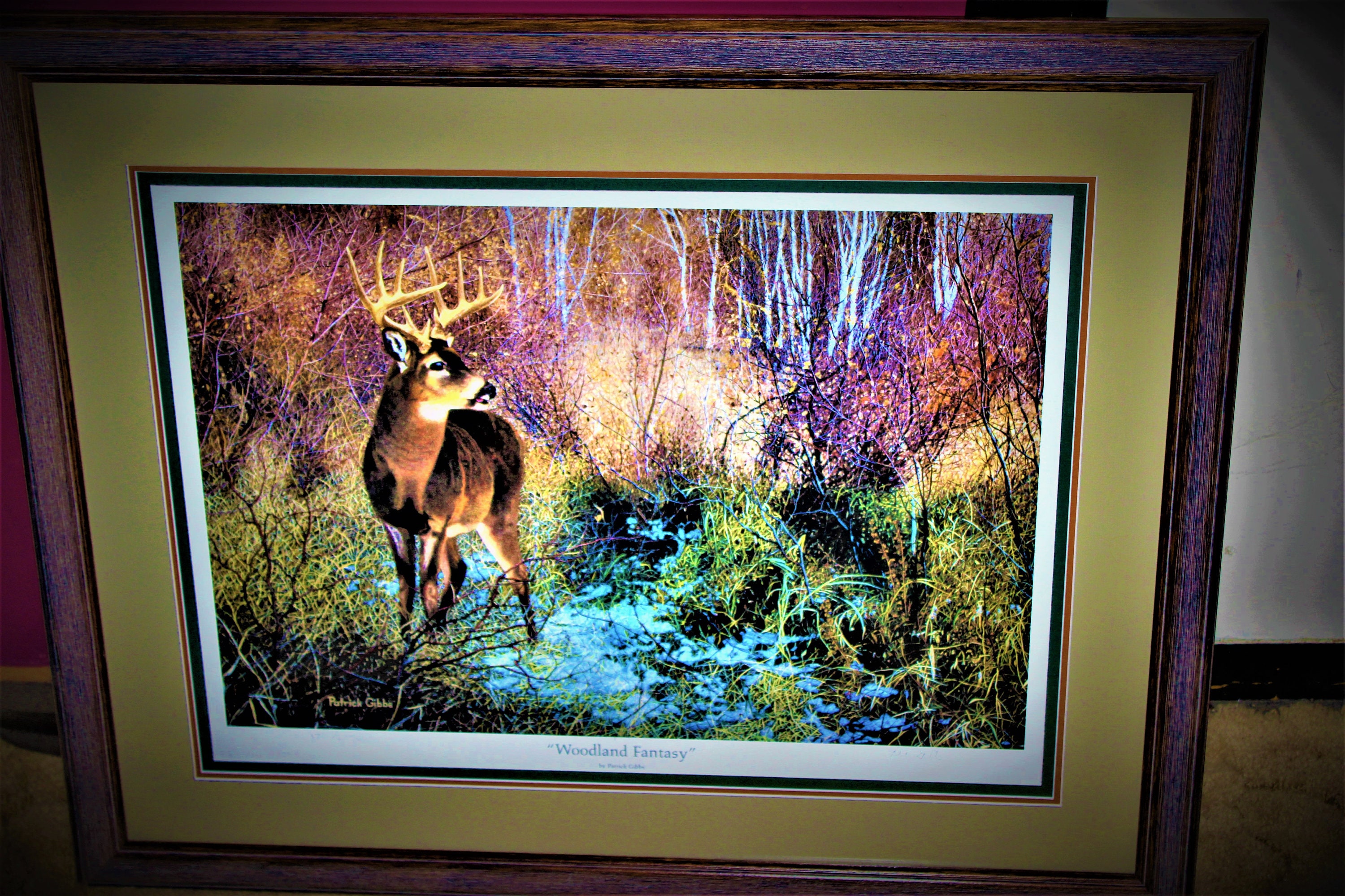 Patrick Gibbs " Woodland Fantast " Wildlife Print - Etsy