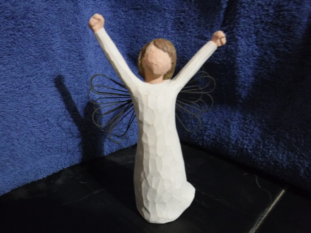 Demdaco's Willow Tree 2000 " Angel of Courage...26037 " Figurine - Etsy