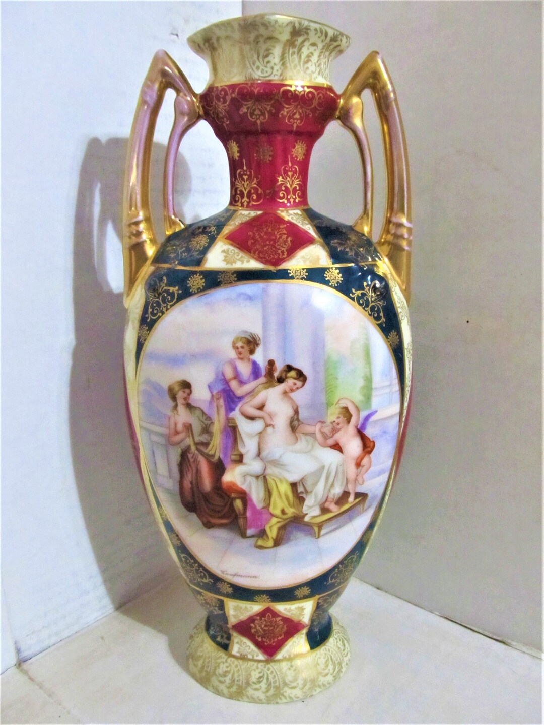 Royal Vienna 1800's Kauffman Beehive Mark Austrian - Etsy