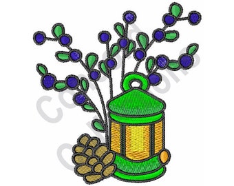 Pine cone embroidery | Etsy