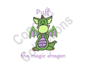 Puff magic dragon | Etsy