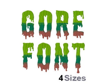 Zombie alphabet | Etsy