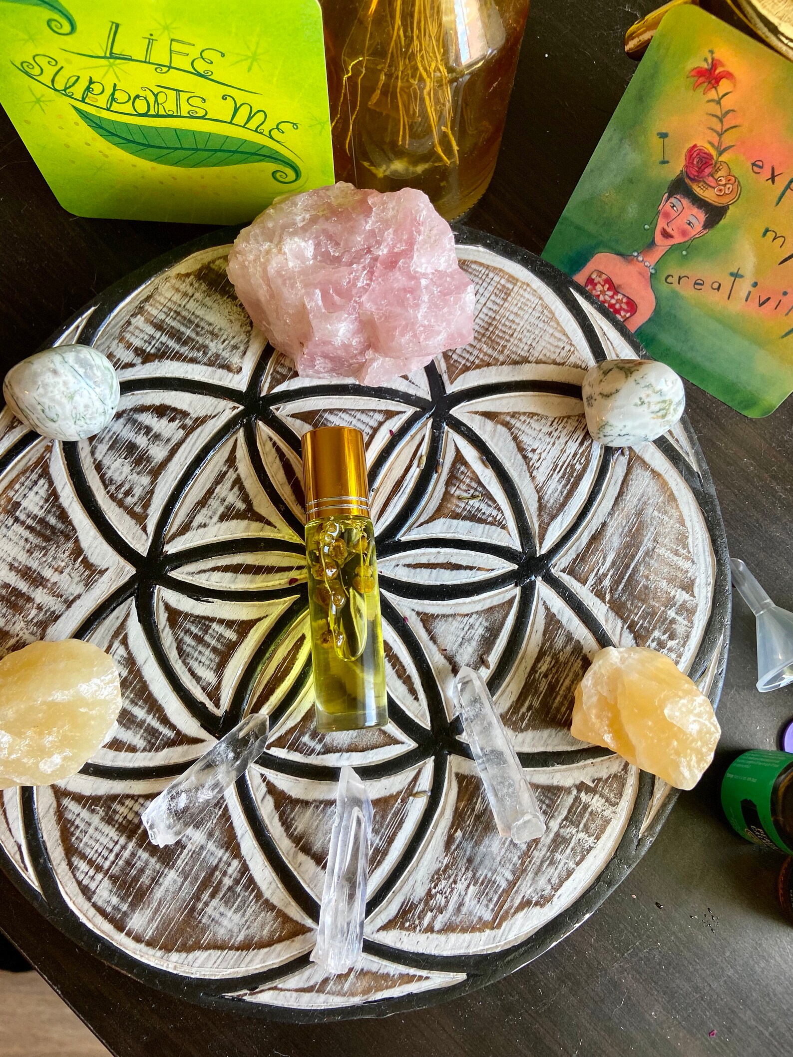 GROUNDING Essential Oil Roller Bottle Blend, Essential Oils for ...