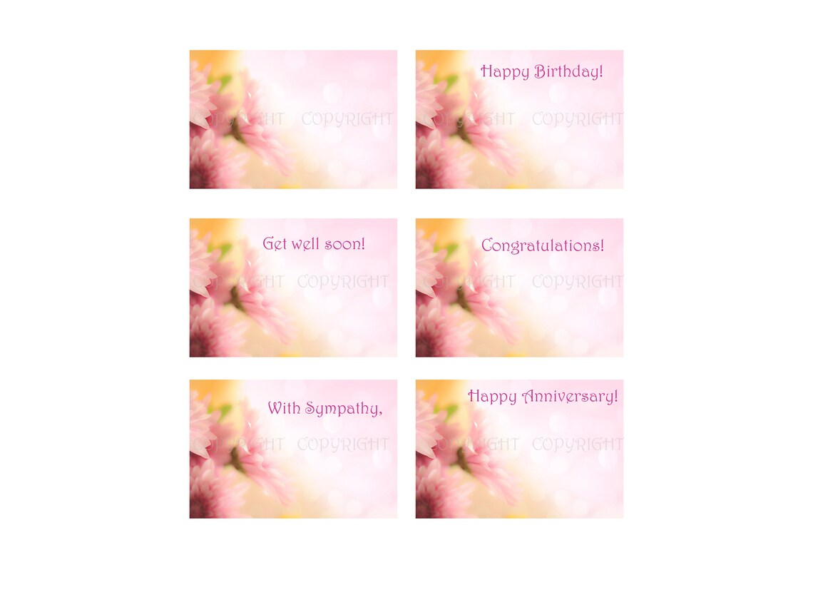 Daisy Flower Gift Tags Digital Downloads Instant Art Download - Etsy