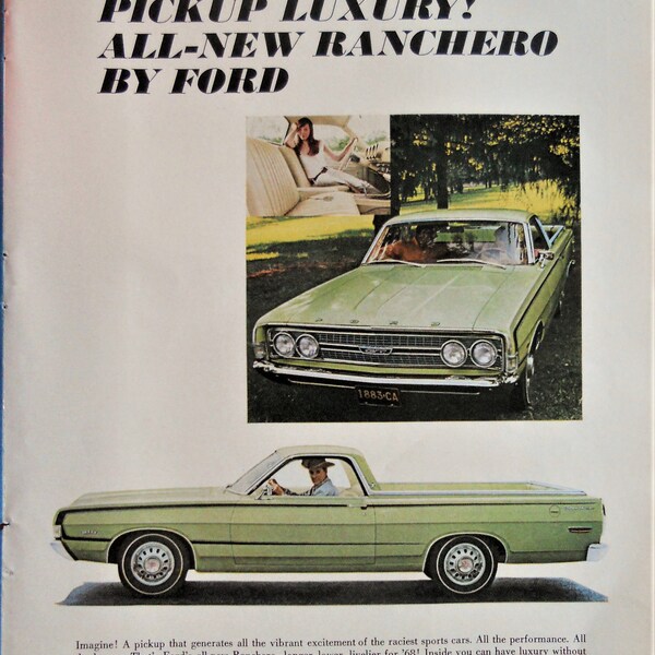 Ford Ranchero - Etsy