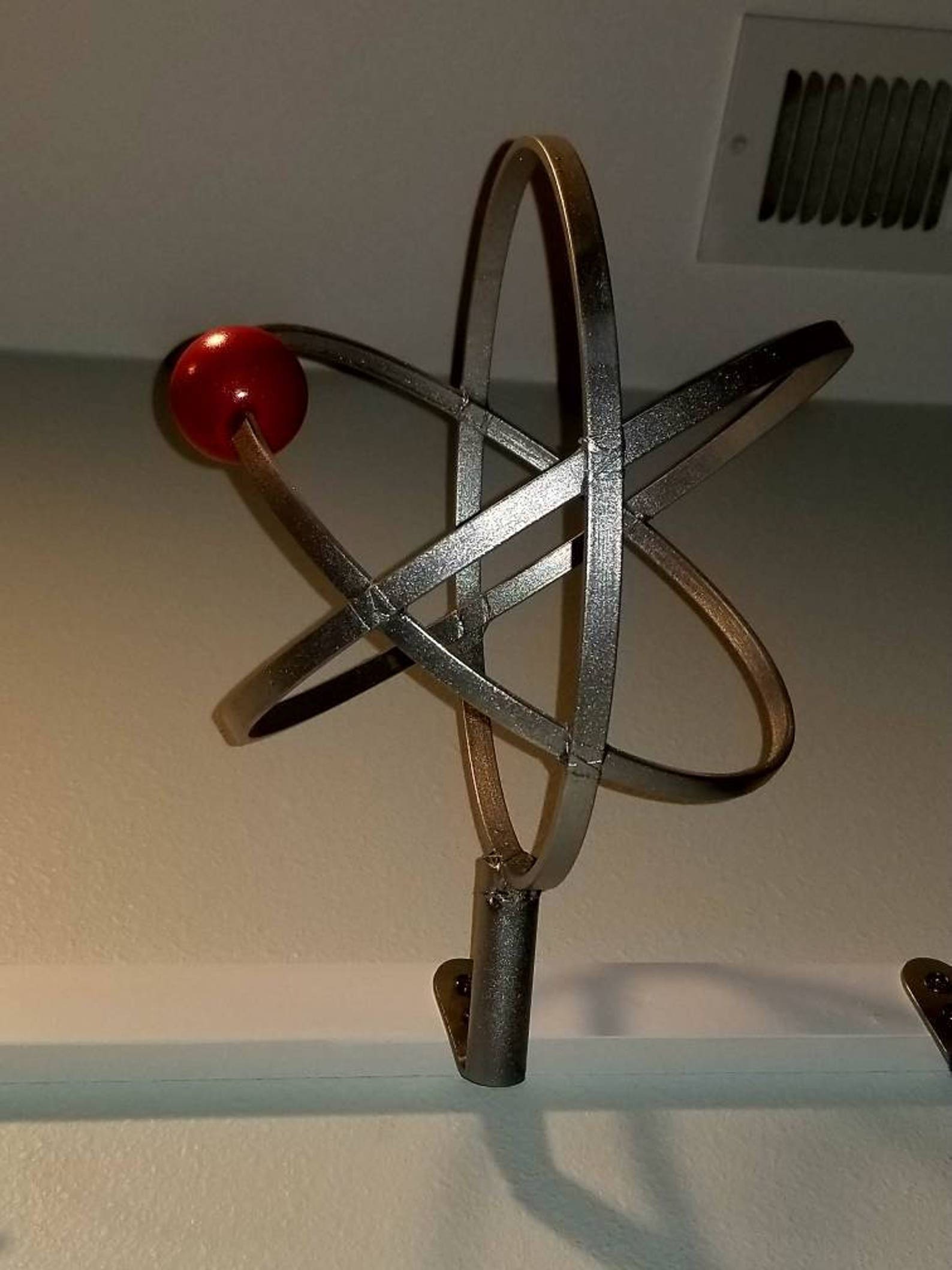 Atom Symbol Tree Topper Holiday Ornament Atheist Science 2 - Etsy