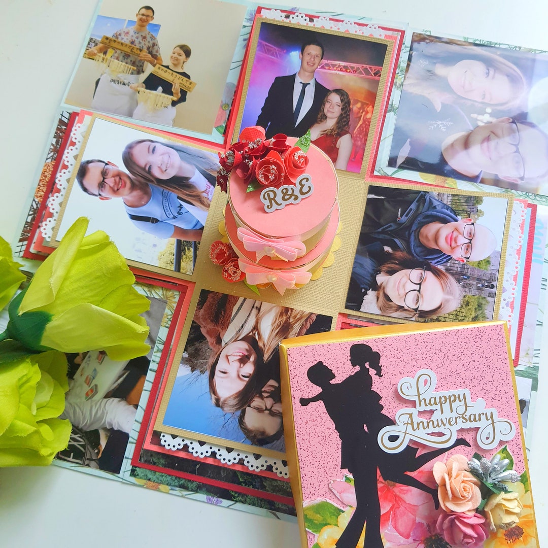 Photo Box for Anniversary Memory Box for Wedding Gift - Etsy