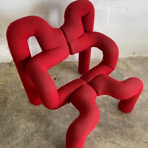 Vintage Ekstrem Chair by Terje Ekstrom Mid Century - Etsy