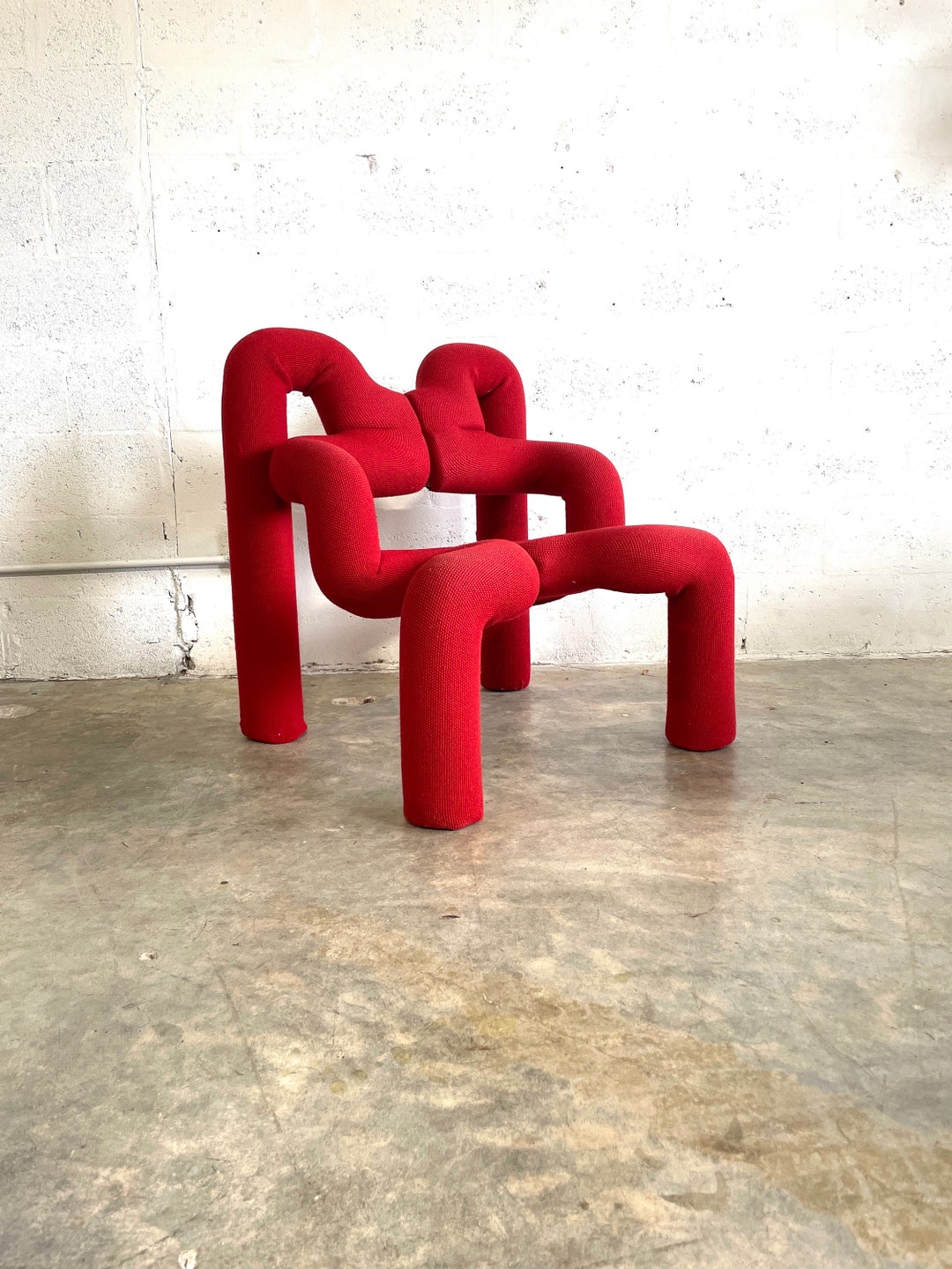 Vintage Ekstrem Chair by Terje Ekstrom Mid Century - Etsy