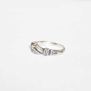 Handcrafted Sterling Silver Fede Ring - Ancient Roman Handshake Design ...