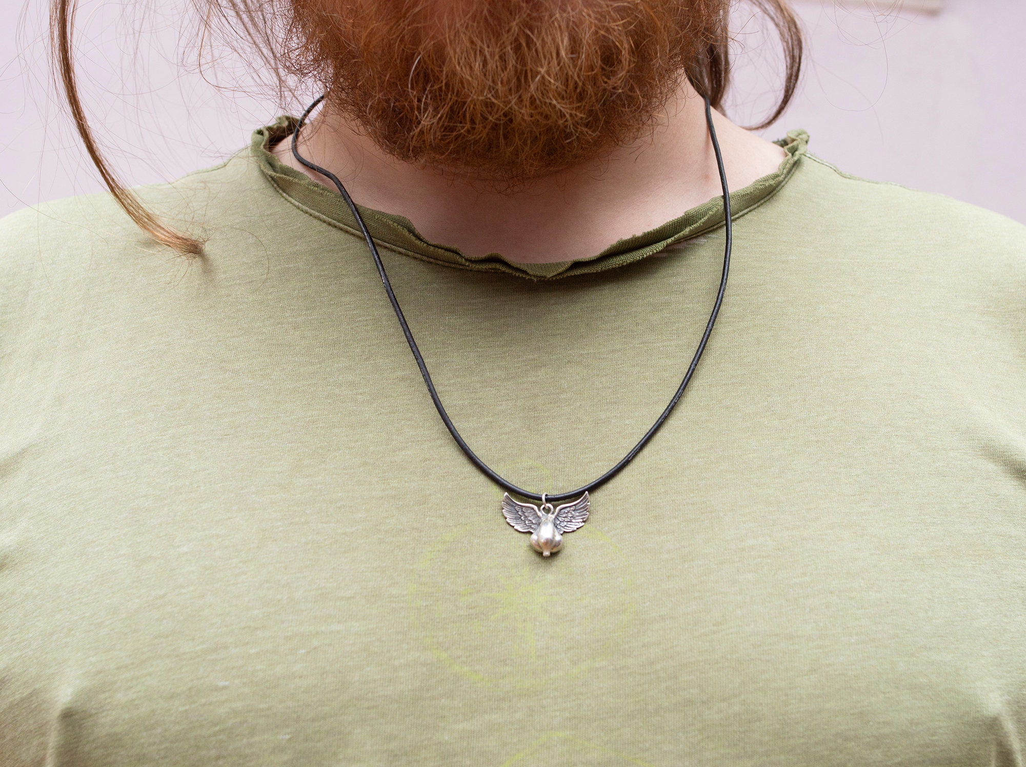 Flying Penis Pendant, Silver Winged Phallus Charm, Fascinum, Sterling ...