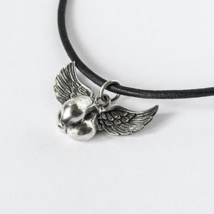Flying Penis Pendant, Silver Winged Phallus Charm, Fascinum, Sterling ...