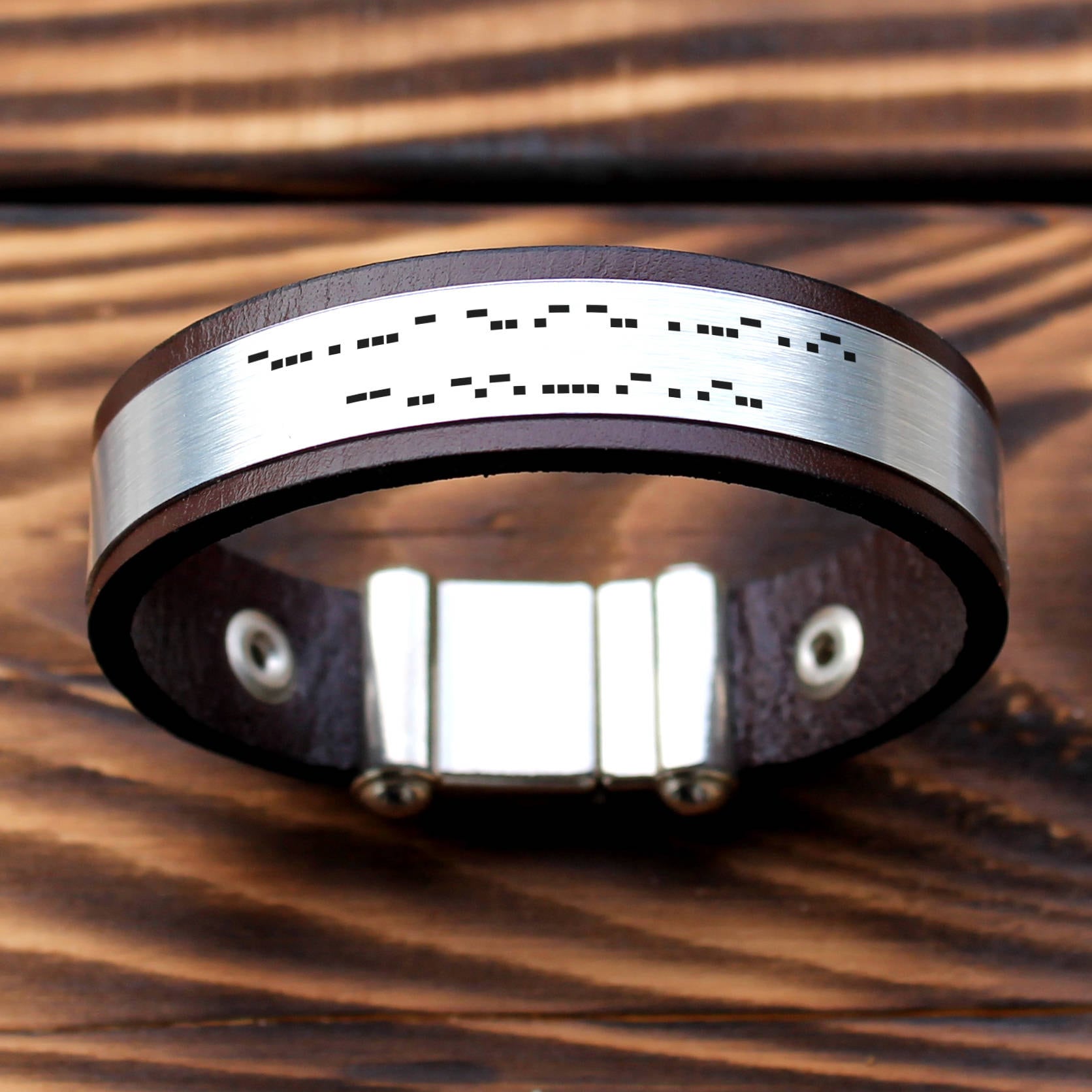 Morse Code Bracelet personalized bracelet secret message | Etsy