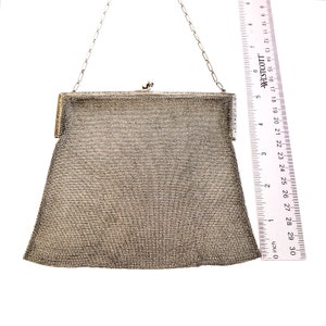 Vintage Sterling Silver Mesh Coin Purse With Monogram #5988 - Etsy