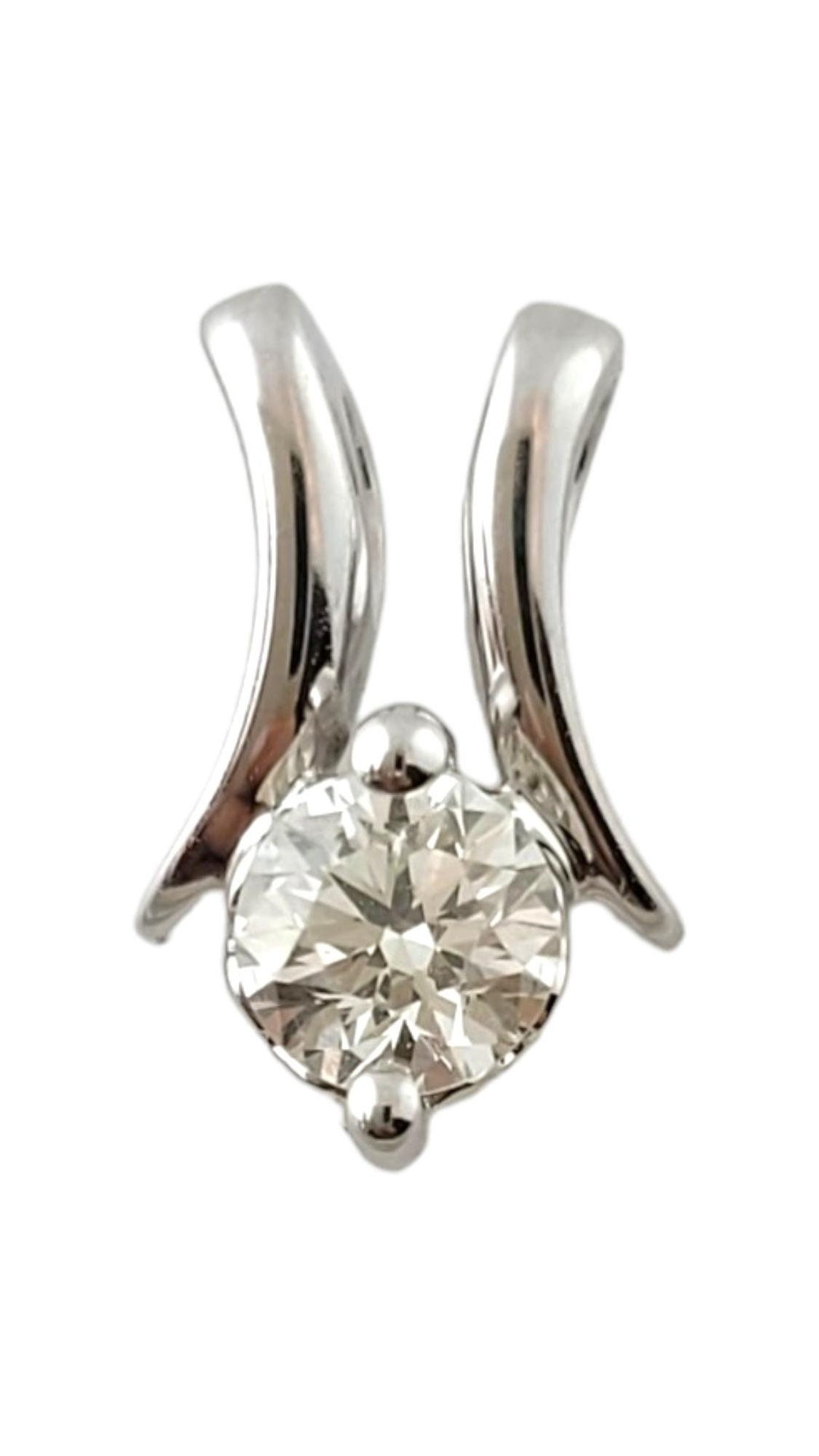 Voice by TSL 18 Karat White Gold Diamond Pendant #17778 - Etsy