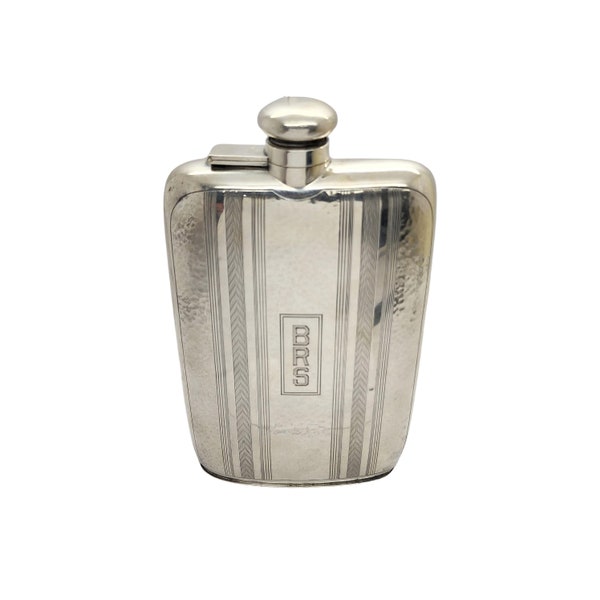 Silver Flask - Etsy